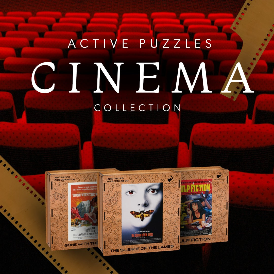 Wooden Jigsaw Puzzles | Films a Cinema Poster Collection – Active Puzzles