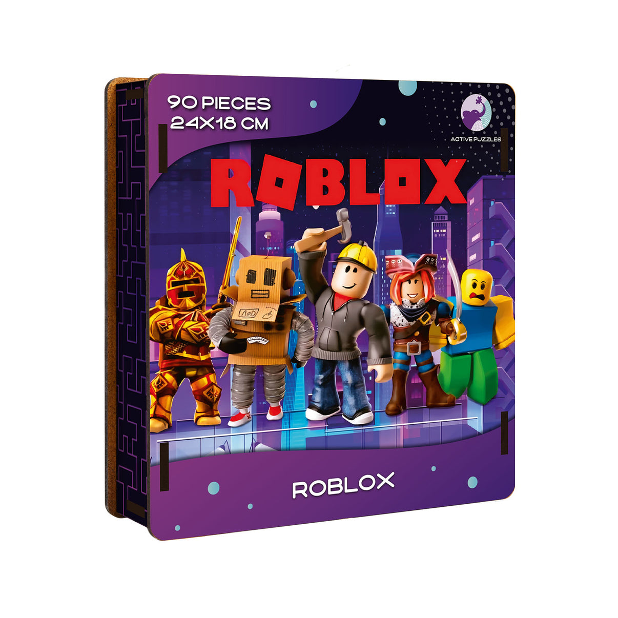 Roblox Wooden Jigsaw Puzzle | High Quality Gift – Active Puzzles