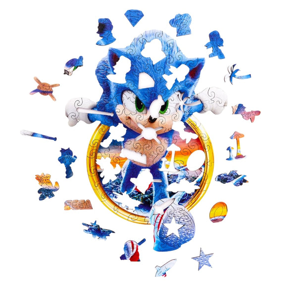 Sonic Wooden Puzzle