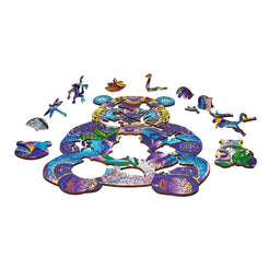 Sky Panda Wooden Jigsaw Puzzle | High Quality Gift – Active Puzzles